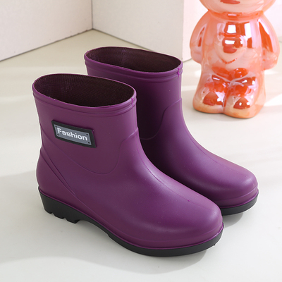 短筒四季韩版防臭耐磨水鞋雨靴