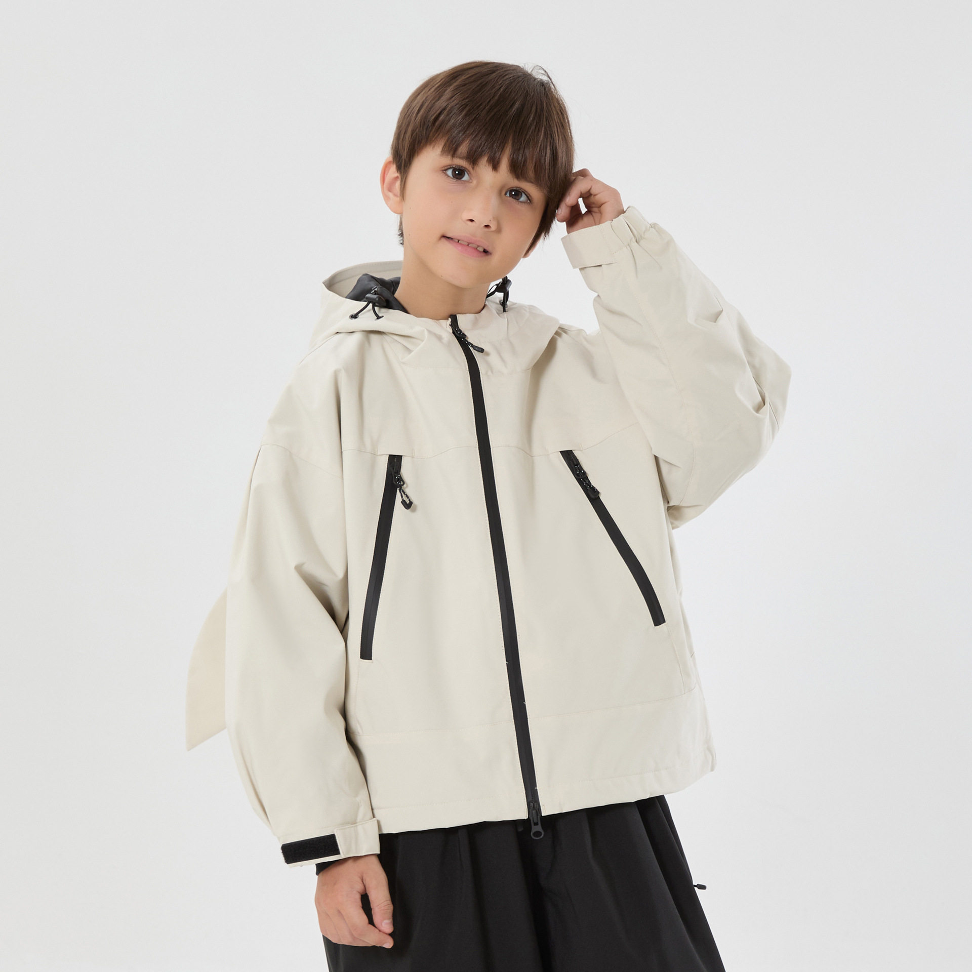 滑雪服专业儿童新款单双板兔儿可爱纯色小个子户外保暖滑雪服儿童