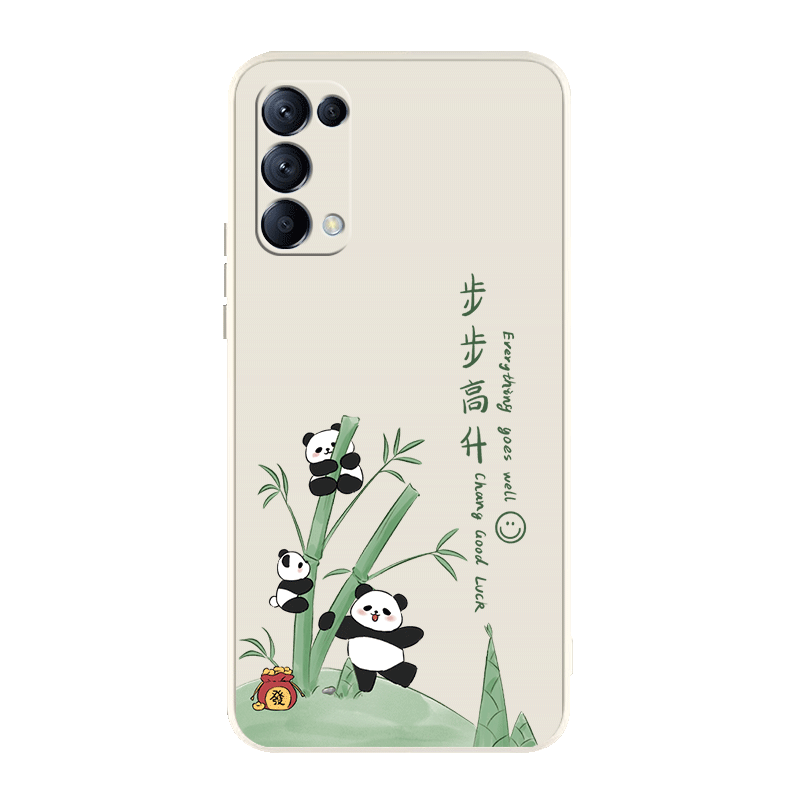 oppoReno5系列液态硅胶防摔外壳