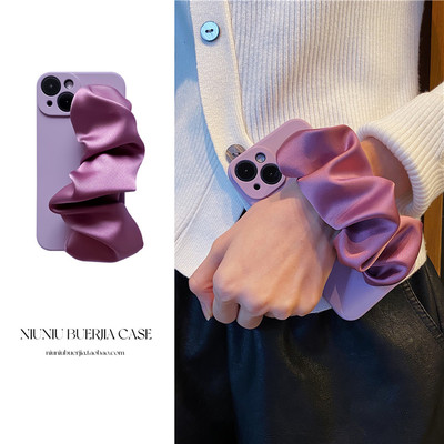 弹力丝绸腕带华为pura70手机壳