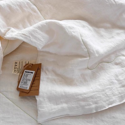 柔软100%亚麻空调夏凉被