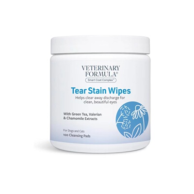 美国直邮 Veterinary Formula Tear Stain Wipes 猫狗去泪痕湿巾