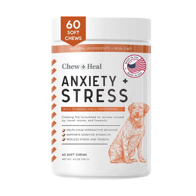 美国直邮 Chew + Heal Labs Calming Chews for Dogs狗用舒缓焦虑