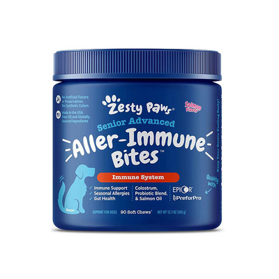 美国直邮 Zesty Paws Dog Allergy Relief 狗狗过敏缓解咀嚼