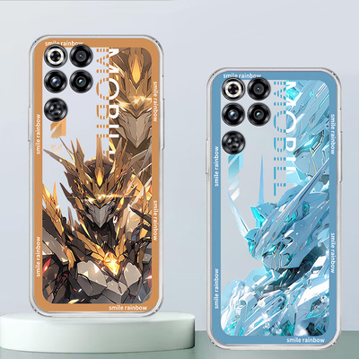适用于红魔11Pro+手机壳11 Air透明软壳11SPro+时尚机甲铠甲创意炫酷高达战甲全包防摔高颜值定制保护套