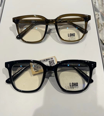 loho乐活光学眼镜架近视眼镜框男女通用正品lh09037-c01/c09