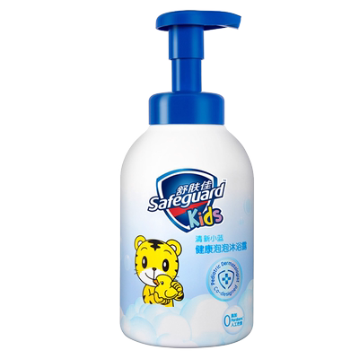 儿童500ml氨基酸淡香泡沫沐浴露