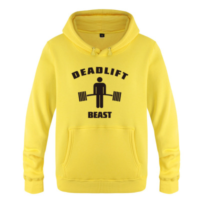 外贸男式连帽卫衣 Deadlift Beast - Weightlifting 举重健身