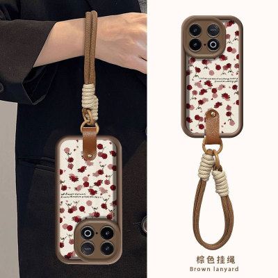 适用IQOOZ系列玫瑰碎花手机壳