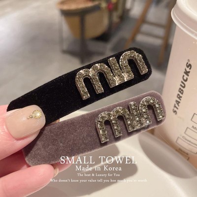 韩国东大门进口高级侧边夹发卡