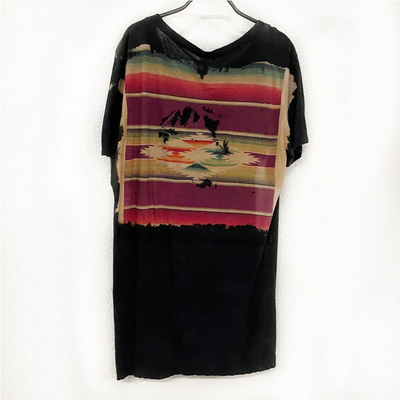 LGB 早期稀有 视觉系印花图案短袖T恤 男女同款