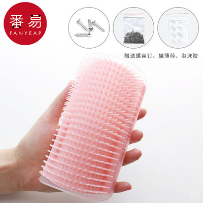 包邮/蹭痒器AC1S74-猫咪蹭毛器猫墙角挠痒玩具猫抓板