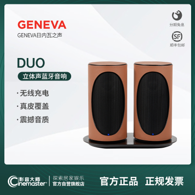 【新品上市】GENEVA吉年瓦兰DUO蓝牙立体声无线桌面HIFI充电式
