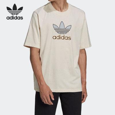 Adidas/阿迪达斯正品三叶草2022春季新款男子宽松短袖T恤HE5646