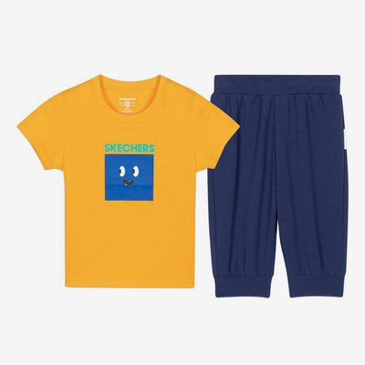 Skechers/斯凯奇春季男针织休闲