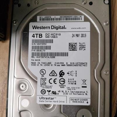 S5600 v3 s5800 v3 s6800 v3 存储硬盘02358404 4T SAS 3.5寸 4TB