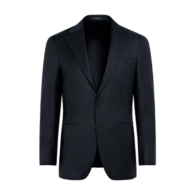 Suitsupply藏青色羊毛西服