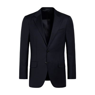 Suitsupply藏青色S110支羊毛西服