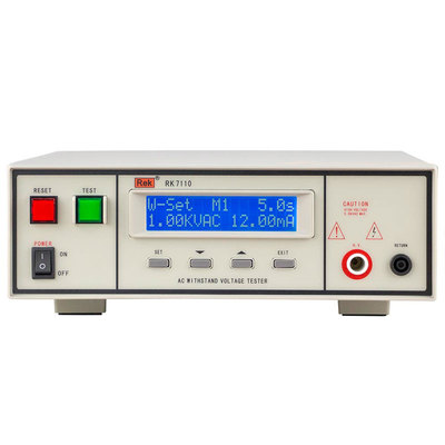 美瑞克RK7110/7120/7112/7122程控绝缘耐压测试仪RK26100/26051