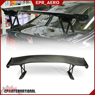 适用于八代思域Civic FD2 JS Racing款碳纤维改装GT大尾翼 定风翼