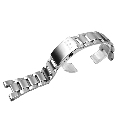 精钢表带男女配件适用于卡西欧GST-W110 210B S110 S100 W110G