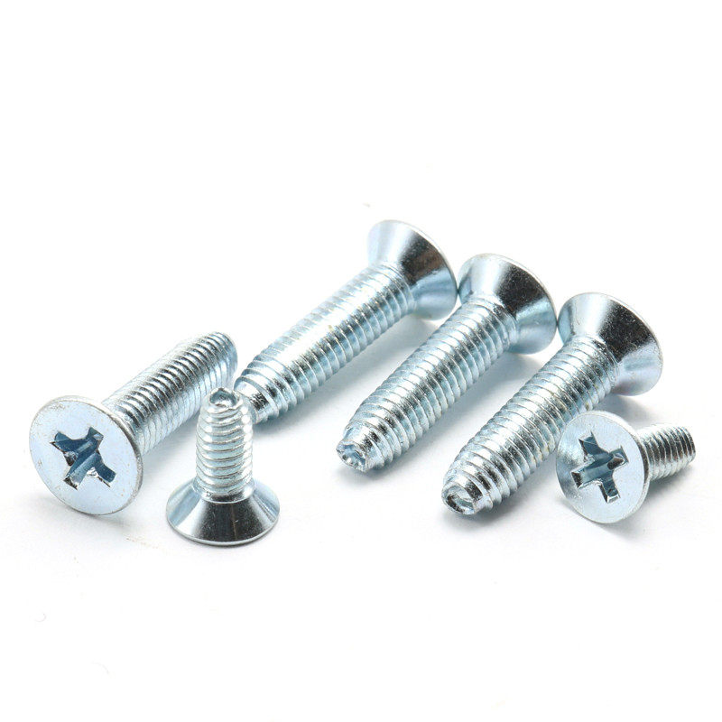 GB6561M3M4十字沉头三角牙自攻螺丝三角牙螺钉平头自锁螺丝_虎窝淘