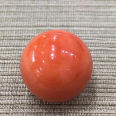 天然莫莫珊瑚多宝圆珠20.9mm原色momo有机宝石阿卡粉红颂