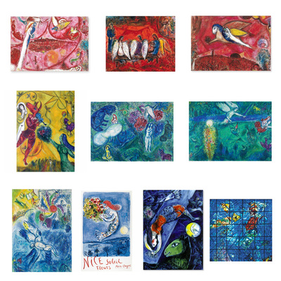 法国国家博物馆大皇宫马克夏加尔Marc Chagall装饰画挂画壁画