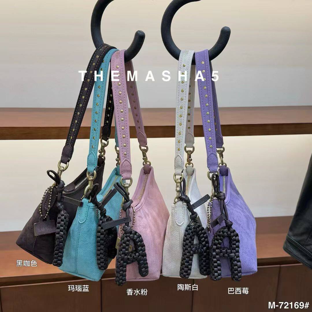 玛莎72169新款时尚百搭单肩斜挎包女包通勤流浪手提包包