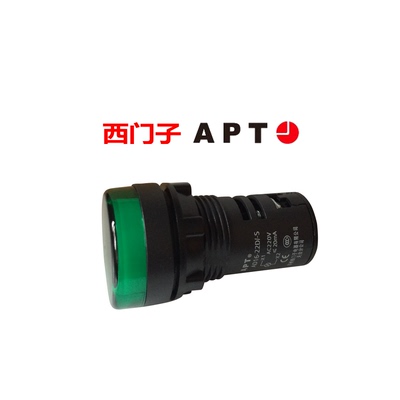 正品指示灯西门子圆形红色二工