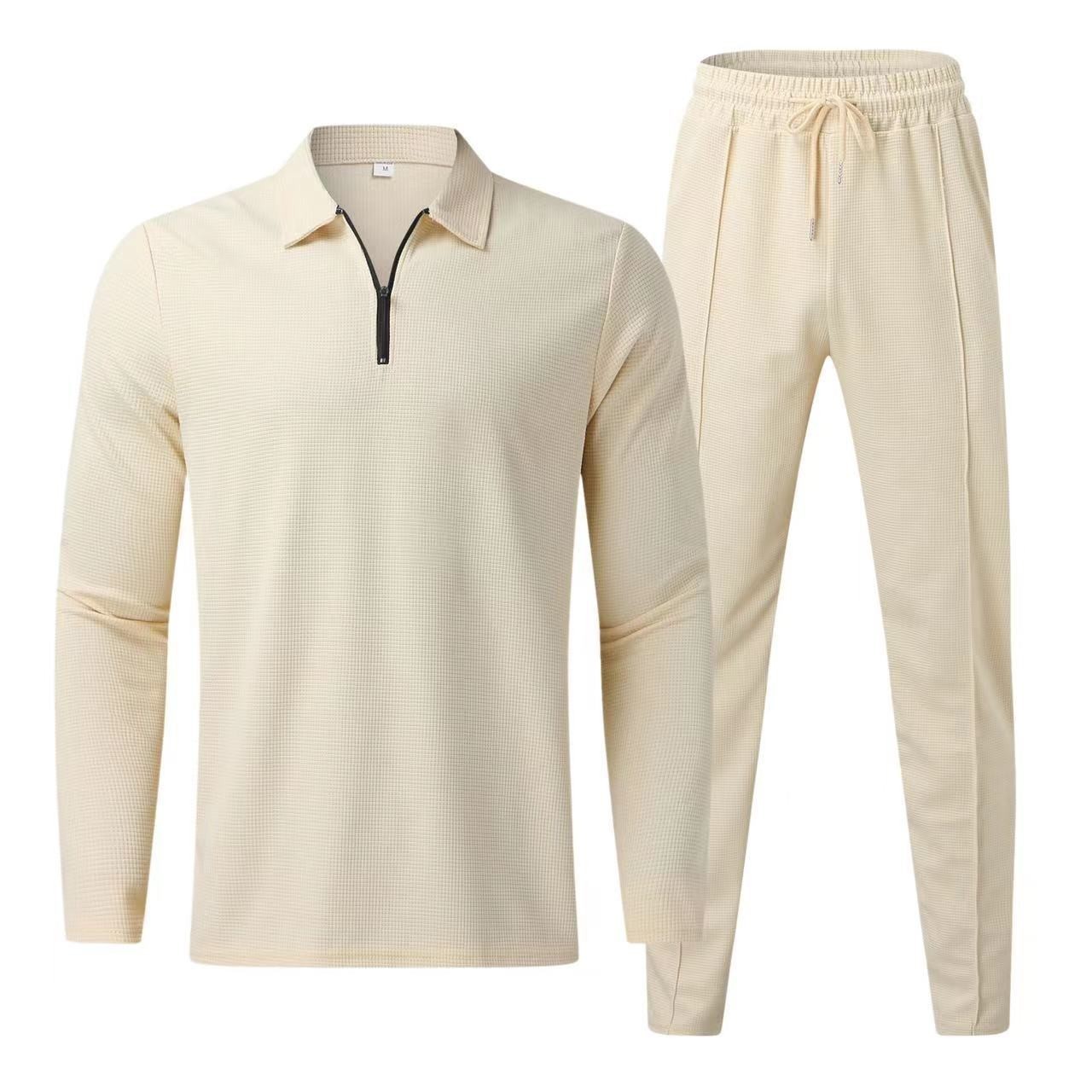 Wish Site European-size Long Pants Two-piece Sporty Casual M