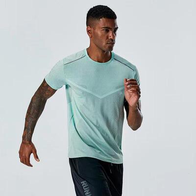 Short-sleeved Crew Neck Men's Quick-drying Running Training