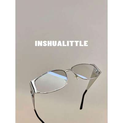 26s新款金属字母太阳眼镜女士