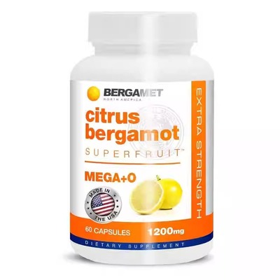 BergaMet 柑橘佛手柑Citrus Bergamot 高胆固醇保健80%多酚植物