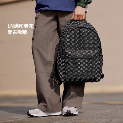 李宁正品男女同款舒适双肩包