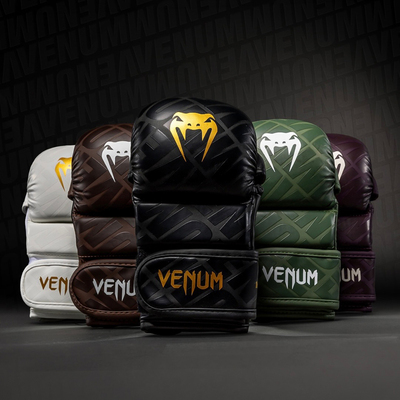 VENUM CONTENDER 1.5 XT 3D浮雕毒液馒头手套MMA综合格斗半指拳套