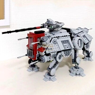 星球大战AT-TE步行机拼装积木