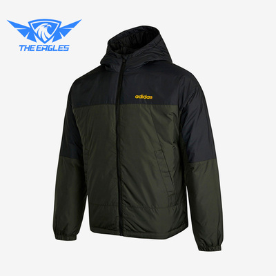 Adidas/阿迪达斯正品Neo 2021秋季男子运动羽绒服H45257