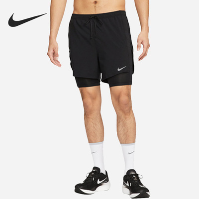 Nike/耐克正品2023夏季新款透气针织男子运动短裤DX0842-010
