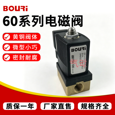 BOURi耐腐蚀电磁阀流体控制阀
