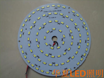 12V 24v36v48v80vLED灯板5730贴片铝基板高亮圆形大功率30瓦