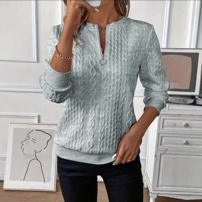 Women's pullover hoodie, four in one clip on cotton