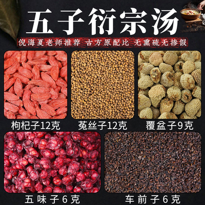 五子茶五子衍宗汤五子散代泡茶