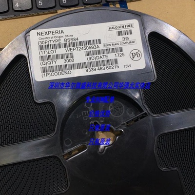 BSS84 丝印:13W 主营NXP三极管 只做原装SOT23 假一赔十 工厂配单