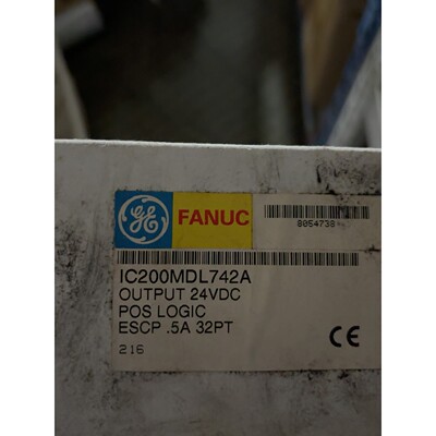发那科GE模块IC200MDL742A,全新原装,24VDC
