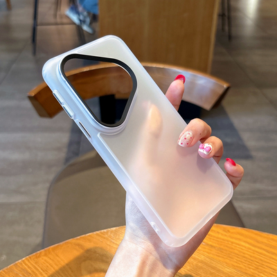 华为P80ultra透明磨砂壳手机壳