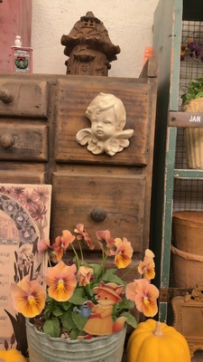 铸铁天使头花插 12 月底发