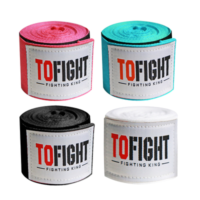 TOFIGHt拳击散打弹力手带搏击护手泰拳带绑缠手运动格斗凝胶绑带