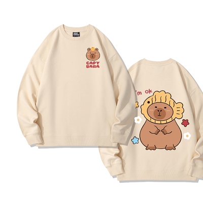 卡皮巴拉可爱水豚君卡比巴卡通