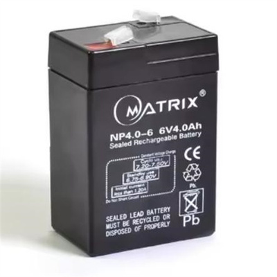 MATRIX蓄电池NP4.0-6 6V4.0AH电子称 仪器仪表电池